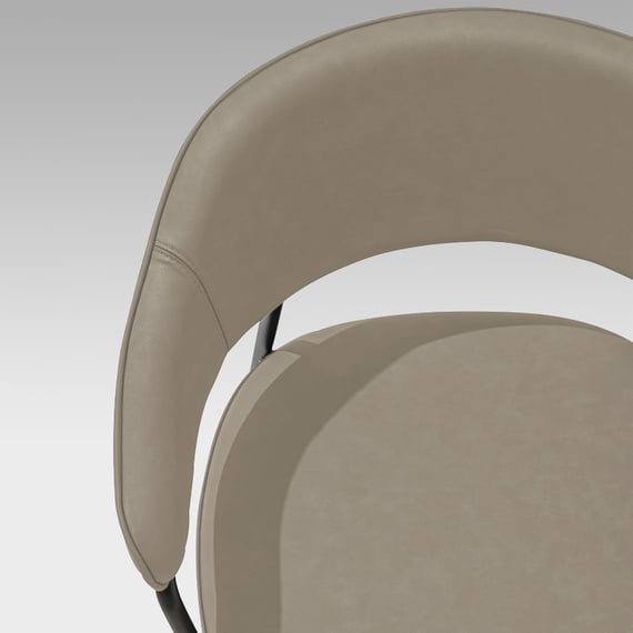 connubia Signorina chair with armrests - CB2111_P15_S0A | REUTER