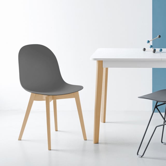 connubia Academy chair, solid wood - CB1665_P19W_P16 | REUTER