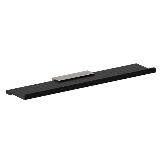 Cosmic Architect S+ shelf matt black/brushed stainless steel ...
