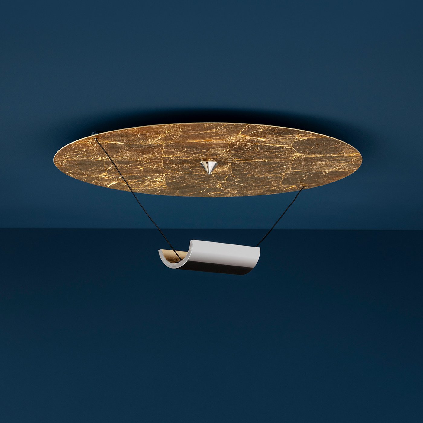 Catellani & Smith Disco ceiling light, LED dimmable, gold - DSCLG | REUTER