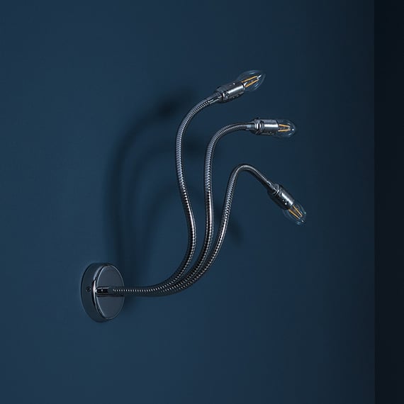 Catellani & Smith Turciù 3 wall light nickel - TR3LNC | REUTER