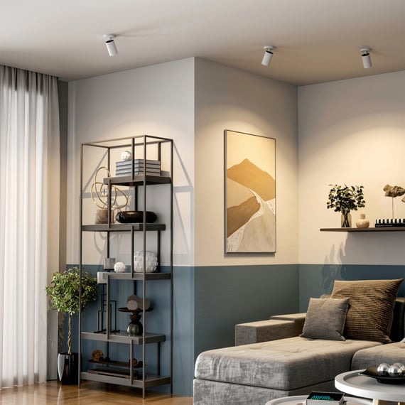 Deko-Light Can Tilt ceiling light, GU10 dimmable, white - 348251 | REUTER