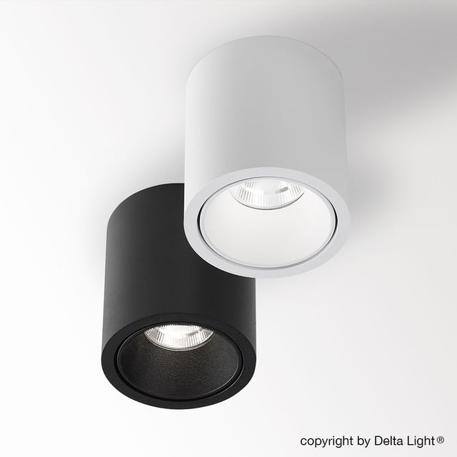 Delta Light Boxy R spotlight, LED dimmable, white - 251 70 811 922 ED8 ...