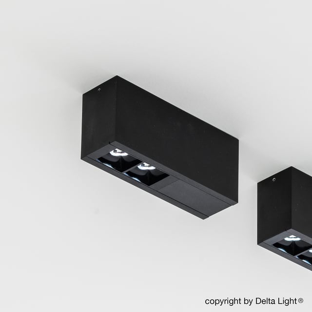 Delta Light DOT.COM spotlight, LED dimmable, black - 424 113 02 923 ED8 ...