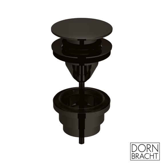 Dornbracht Universal closable waste valve matt dark platinum - 10125970 ...