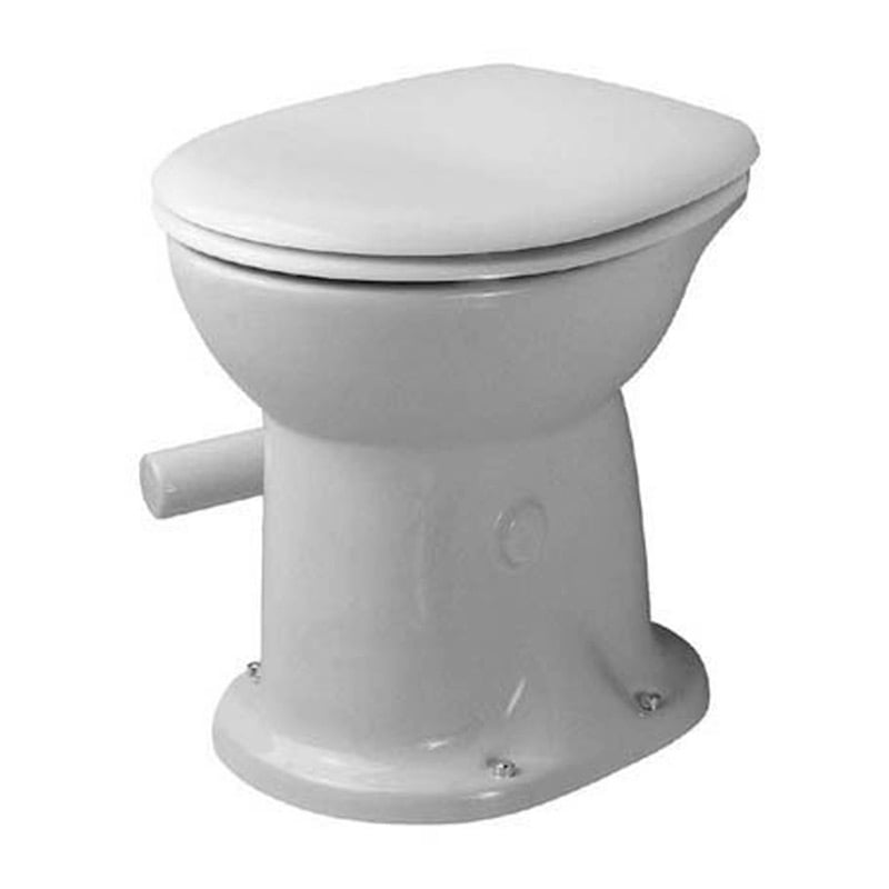 Duravit Design Classics Cuvette au sol, toilettes sèches blanc ...