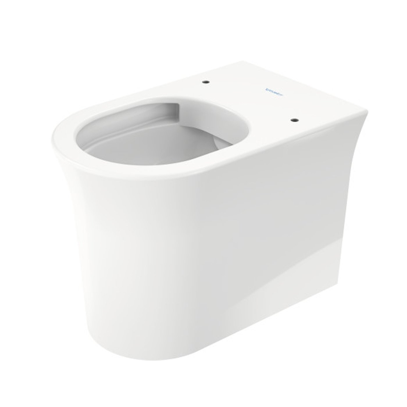 Duravit White Tulip floorstanding toilet back to wall white ...