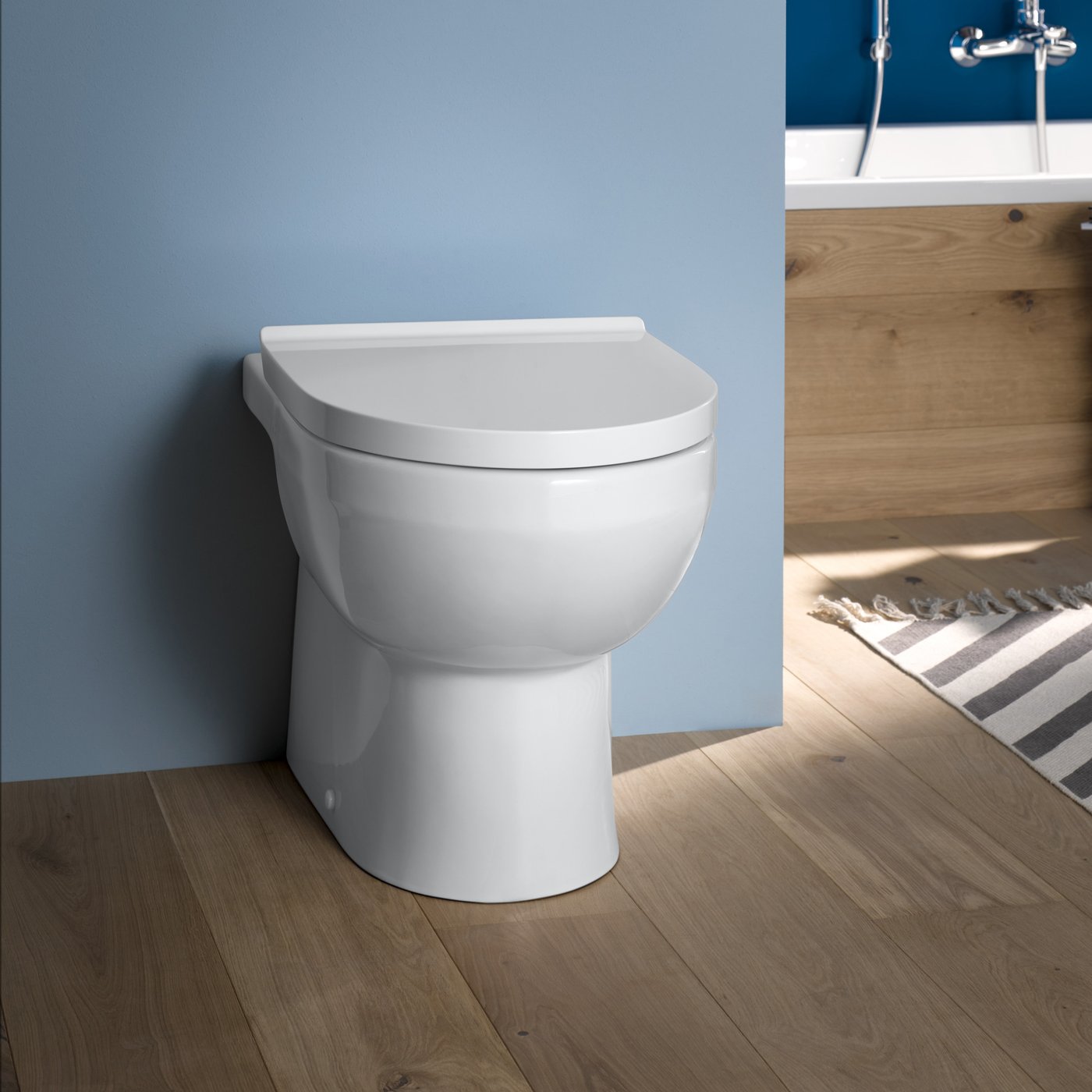 Duravit No.1 floorstanding toilet back to wall white - 2009090000 | REUTER