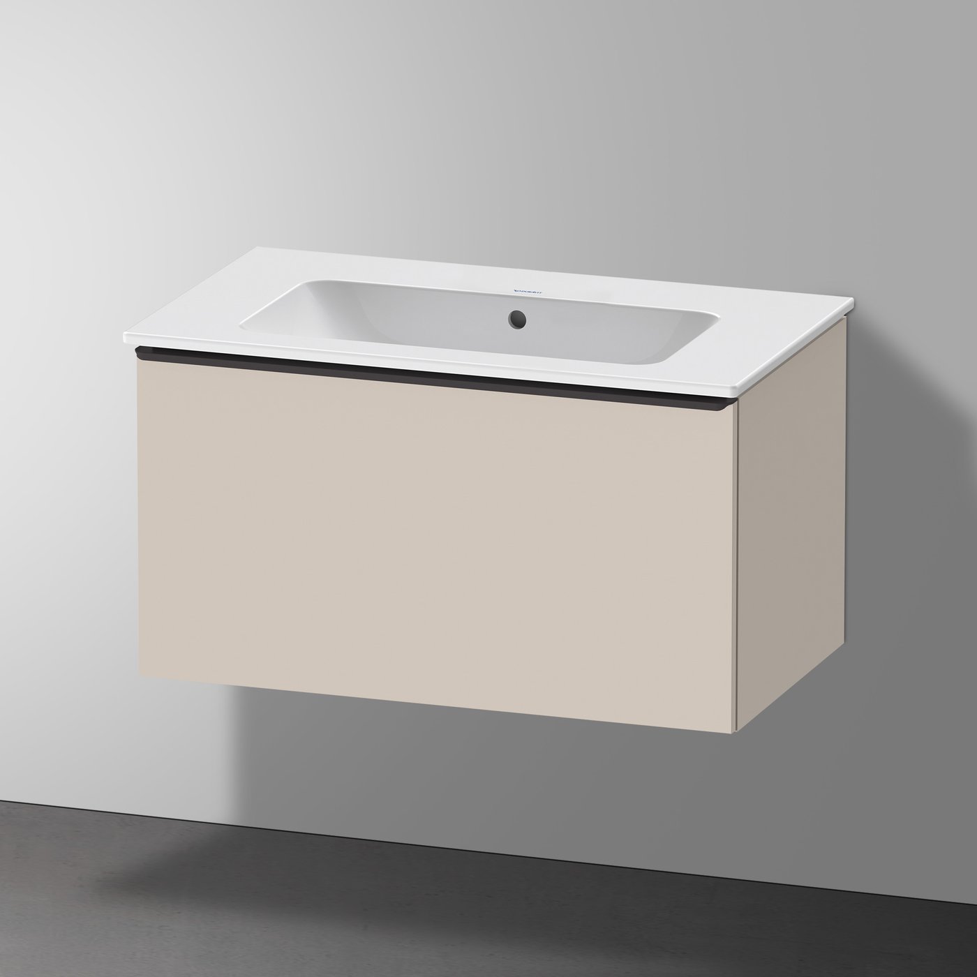 Duravit Me by Starck vanity unit with washbasin, 1 pull-out compartment ...