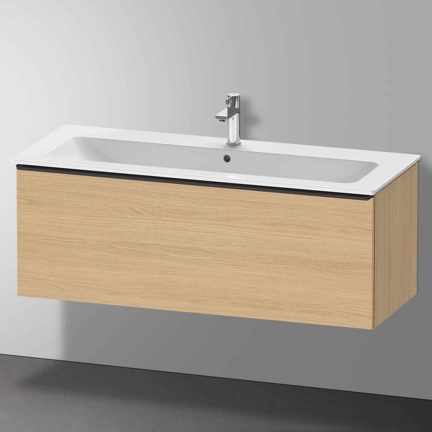 Duravit Me by Starck vanity unit with washbasin, 1 pull-out compartment ...