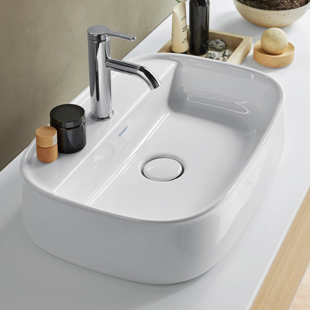 Duravit Zencha countertop basin white - 2374550071 | REUTER