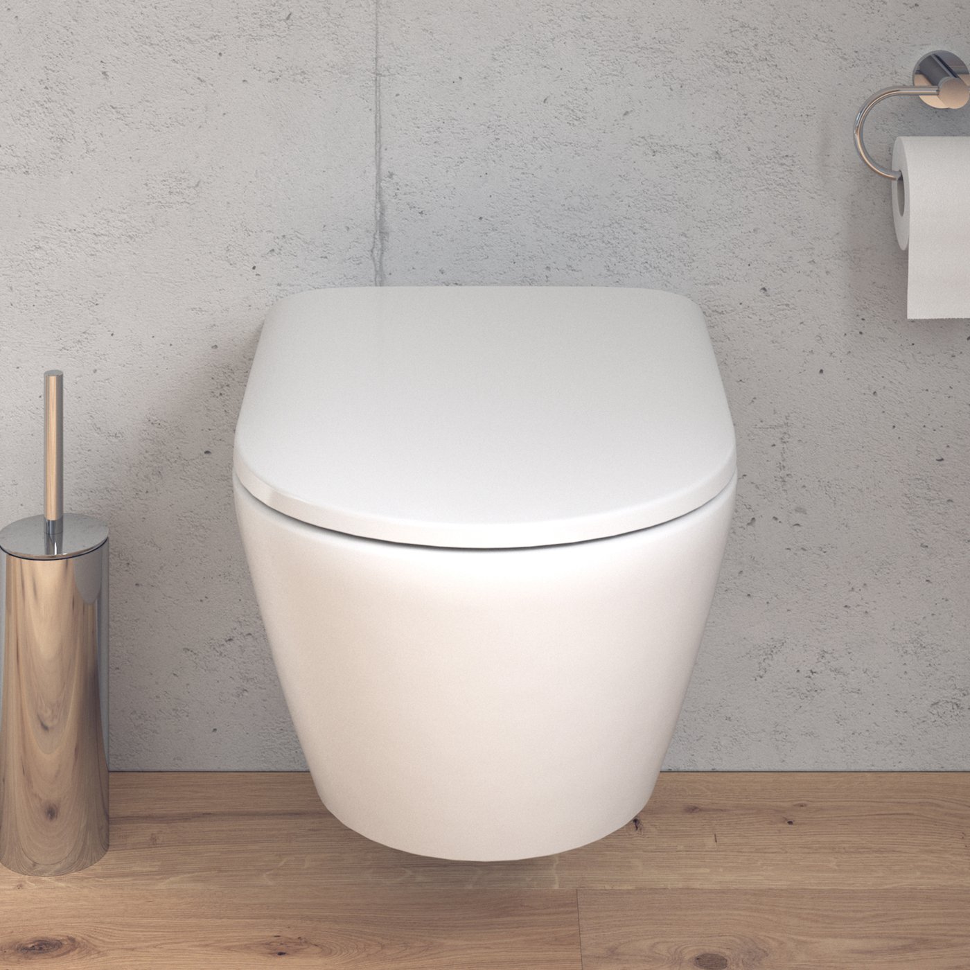 Duravit Plinero Komplett-SET Wand-WC mit neeos Vorwandelement ...