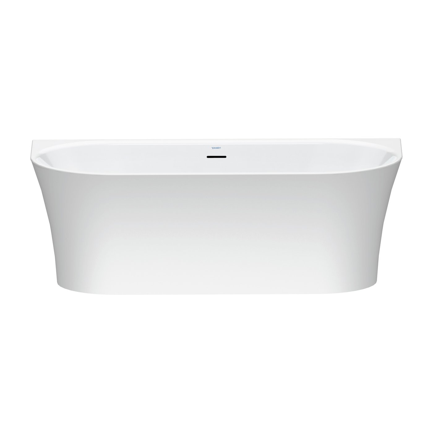 Duravit DuraSenja back-to-wall bath, with panel white - 700582000000000 ...