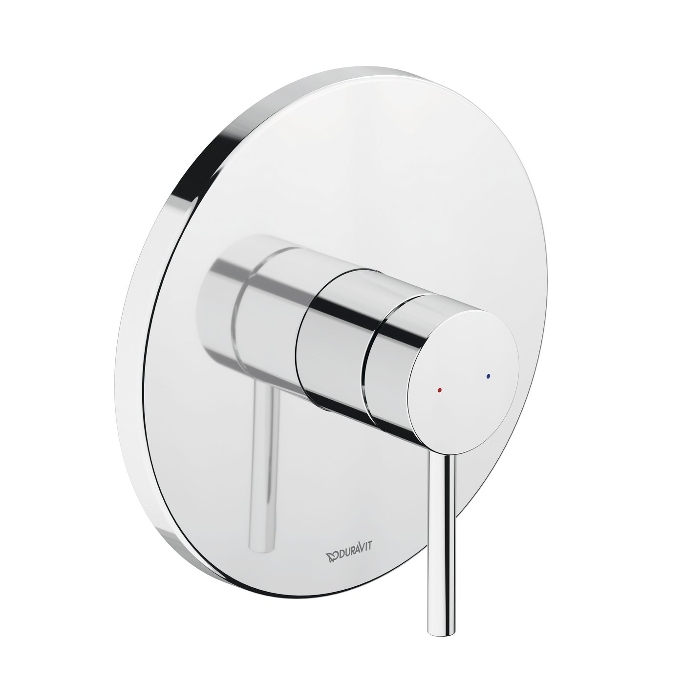 Duravit Circle concealed shower fitting with mixer chrome ...