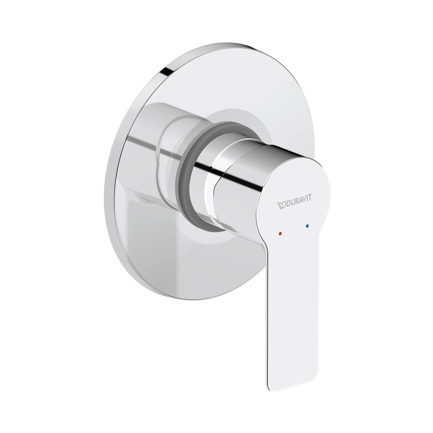 Duravit D-Code concealed shower fitting with mixer chrome ...