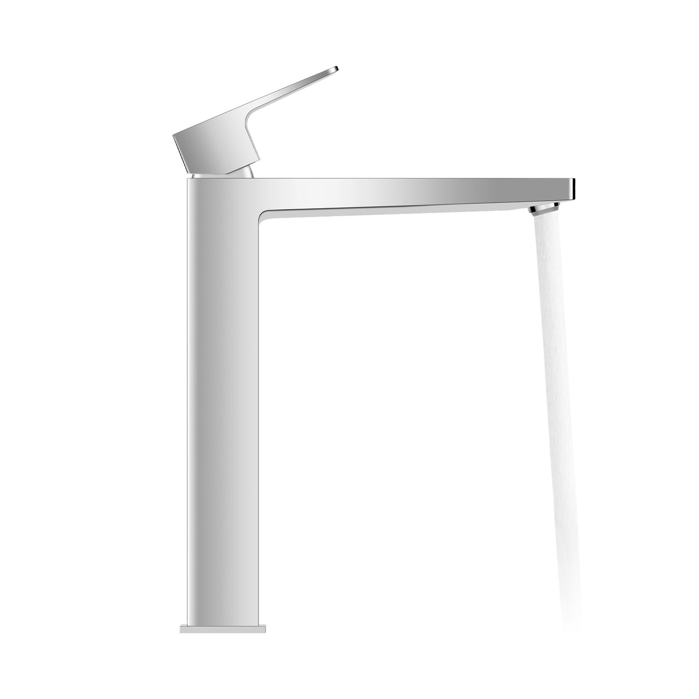 Duravit Manhattan basin fitting with tall pillar XL chrome ...
