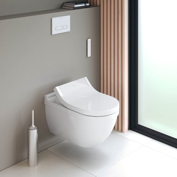 Duravit SensoWash Classic wall-mounted shower toilet Starck 3 with ...