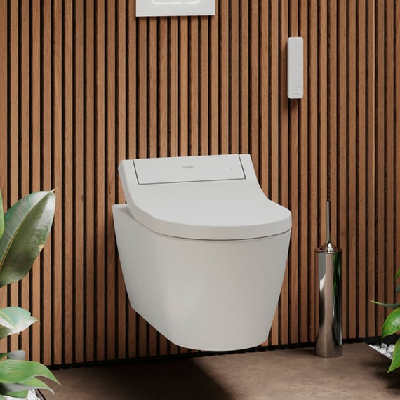 Duravit SensoWash Classic wall-mounted shower toilet ME by Starck with ...