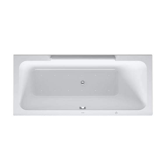 Duravit DuraStyle rectangular whirlbath with Air-System, with filling ...