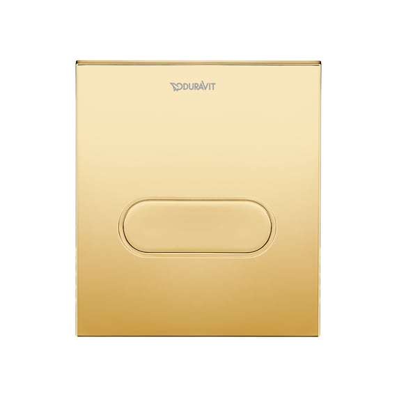 Duravit DuraSystem flush plate A1 gold - WD5004341000 | REUTER