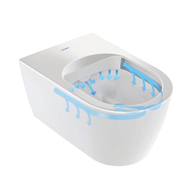 Duravit SensoWash® Starck f Pro Compact shower toilet complete system ...