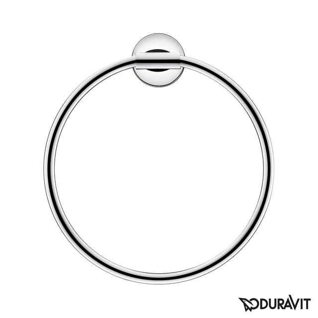 Duravit Starck T towel ring chrome - 0099471000 | REUTER