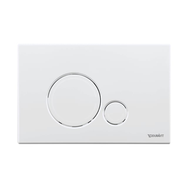 Duravit DuraSystem flush plate Beta 120 white - WD5010011000 | REUTER
