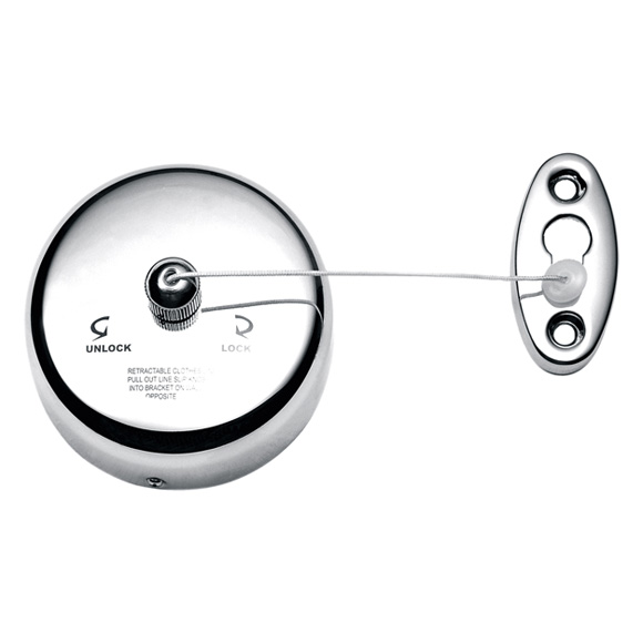 Decor Walther BA WL retractable clothesline chrome - 0532100 | REUTER