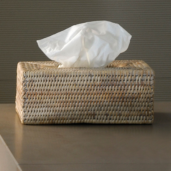 Decor Walther BASKET tissue box rattan light - 0922891 | REUTER