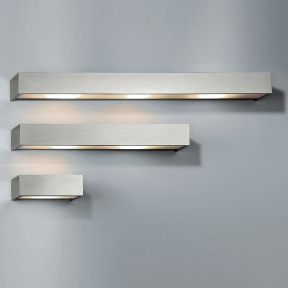 Decor Walther Box wall light, G9 dimmable, satin nickel - 0322834 | REUTER