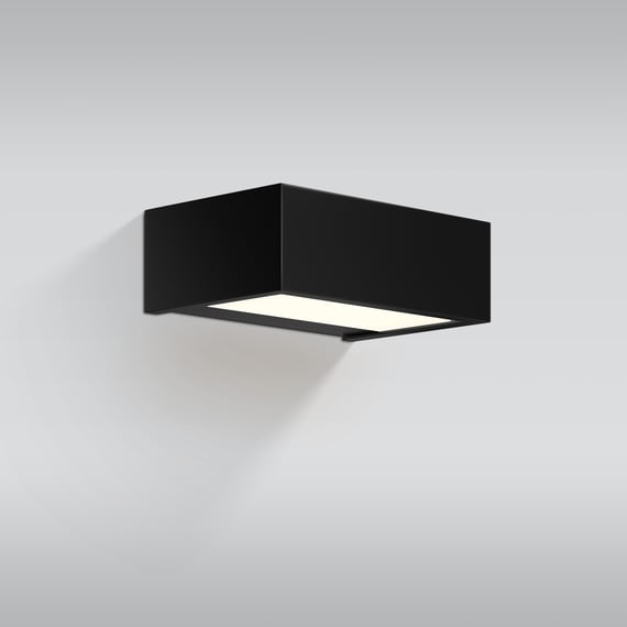 Decor Walther Box wall light, LED matt black - 0330560 | REUTER