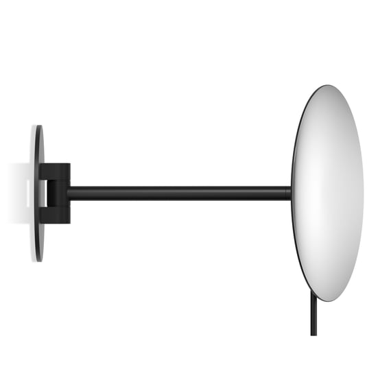 Decor Walther SPT beauty mirror, 5x magnification matt black - 0122860 ...