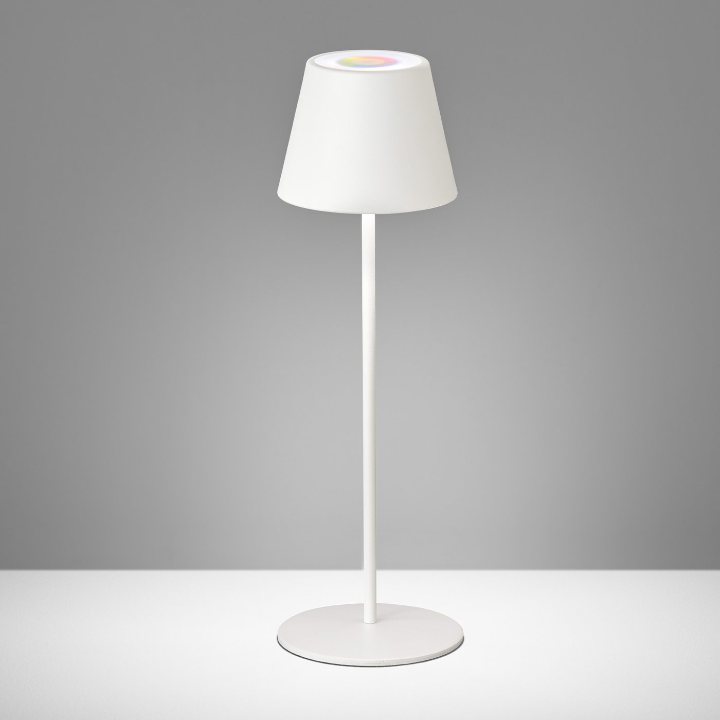Easy by FHL Cosenza Akku Tischleuchte LED dimmbar, RGBW, weiß - 850211 ...