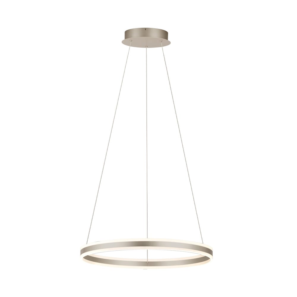 Eglo TONARELLA pendant light, LED dimmable, champagne/satin - 39313 ...