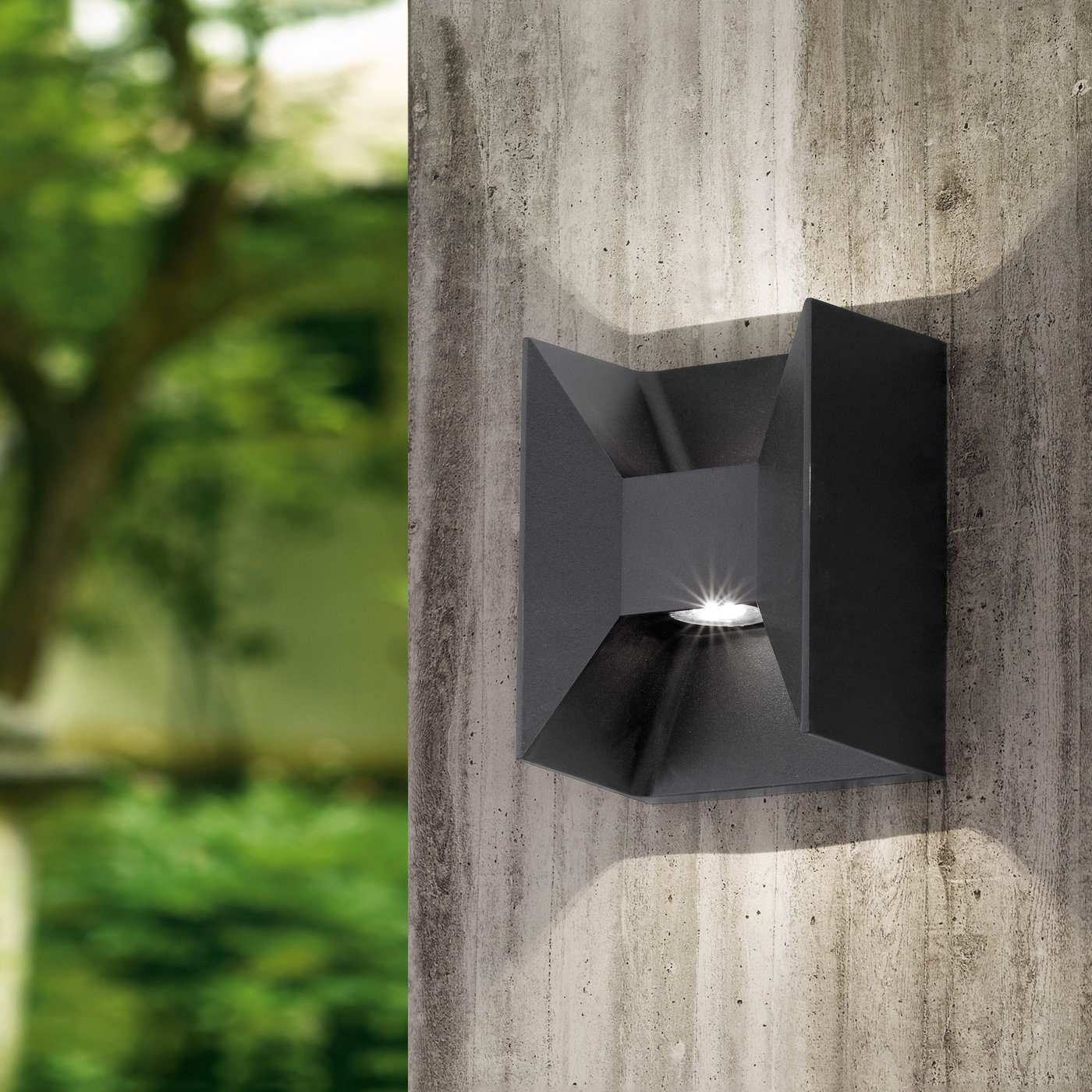 Eglo MORINO wall light, LED anthracite - 93319 | REUTER
