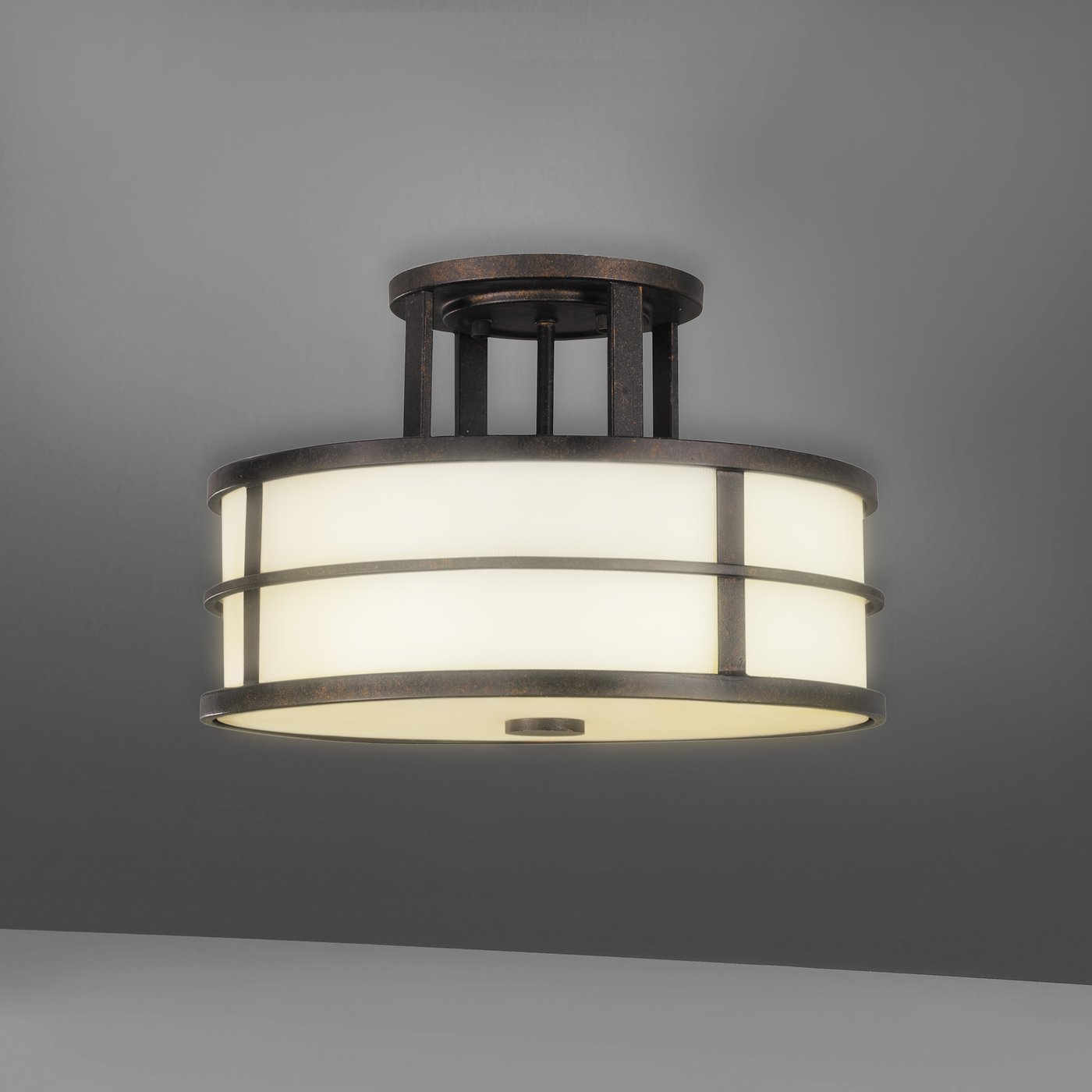 Elstead Lighting Fusion Deckenleuchte, E27 mit Abhängung dimmbar ...