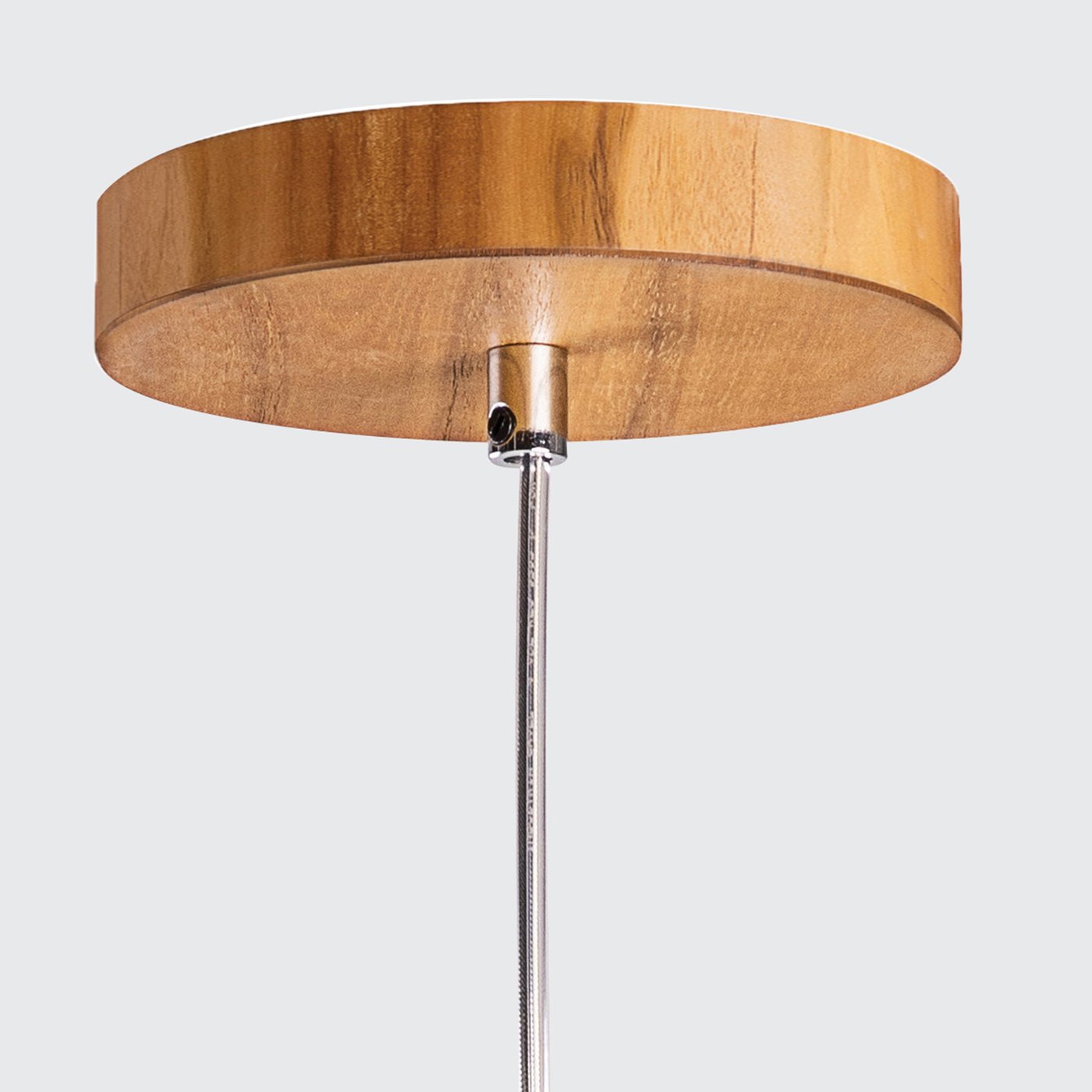 Elstead Lighting Angular pendant light, E27 dimmable, teak - QN-ANGULAR ...