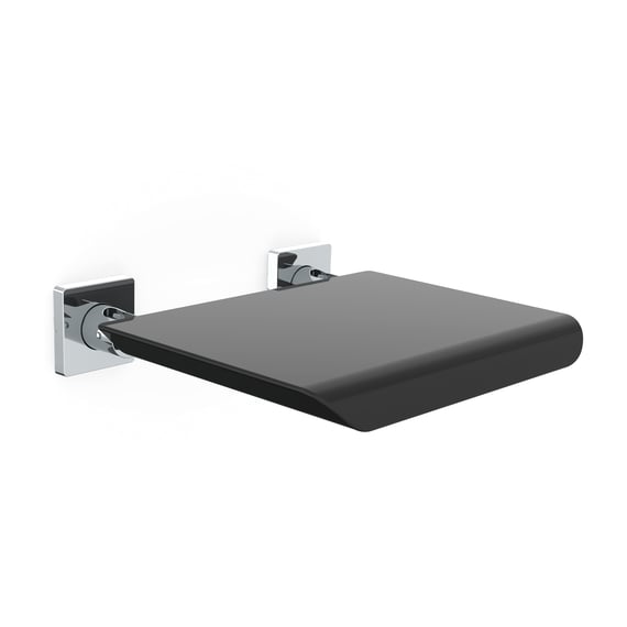 Emco System2 hinged seat black - 355121202 | REUTER