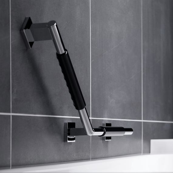 Emco System2 grab rail chrome/black - 357021203 | REUTER