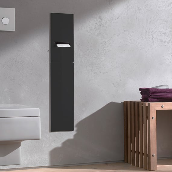 Emco Asis 2.0 toilet module, with brush set, with toilet roll holder ...