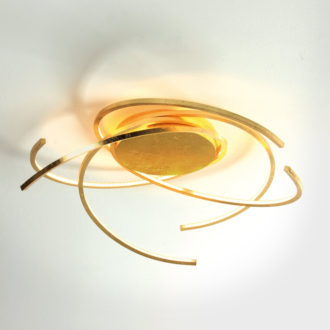 Escale Space Deckenleuchte, LED dimmbar, gold - 45280109 | REUTER