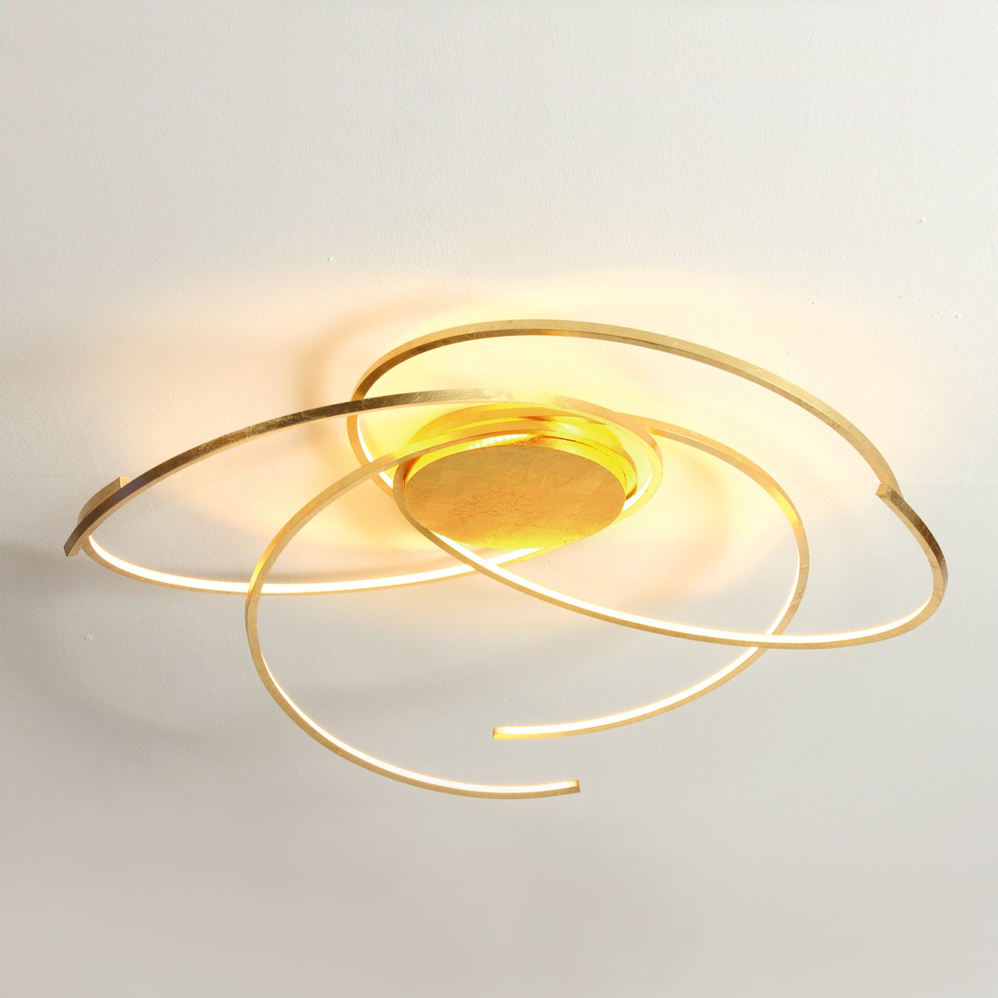 Escale Space Deckenleuchte, LED dimmbar, gold - 45280209 | REUTER