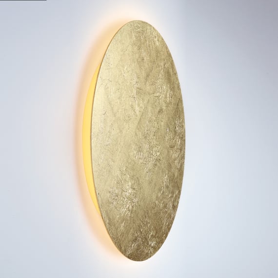 Escale Blade wall light/ceiling light, LED dimmable, gold - 86680309 ...