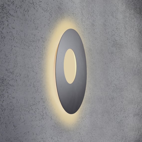 Escale Blade wall light/ceiling light, LED dimmable, anthracite ...