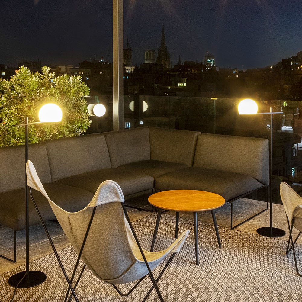 estiluz Circ Stehleuchte, LED satiniert - 037292670 | REUTER