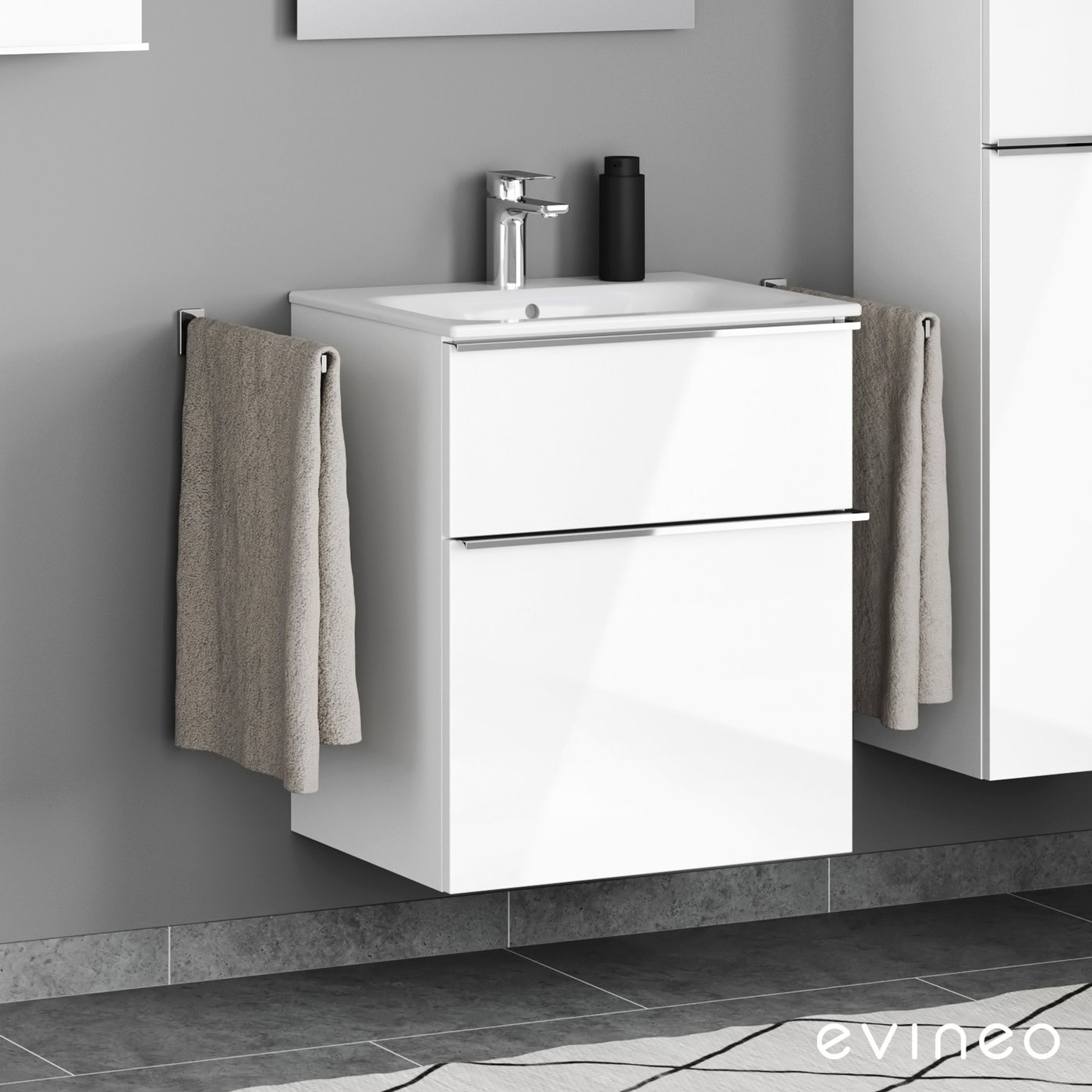 Geberit Waschtisch Mit Unterschrank 60 Cm