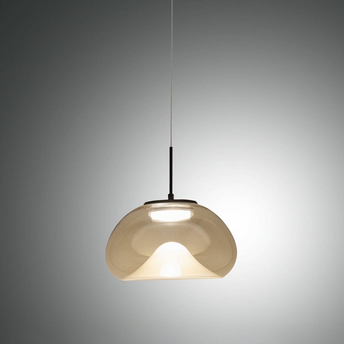 FABAS LUCE Brena Suspension LED à 1 source lumineuse intensité ...