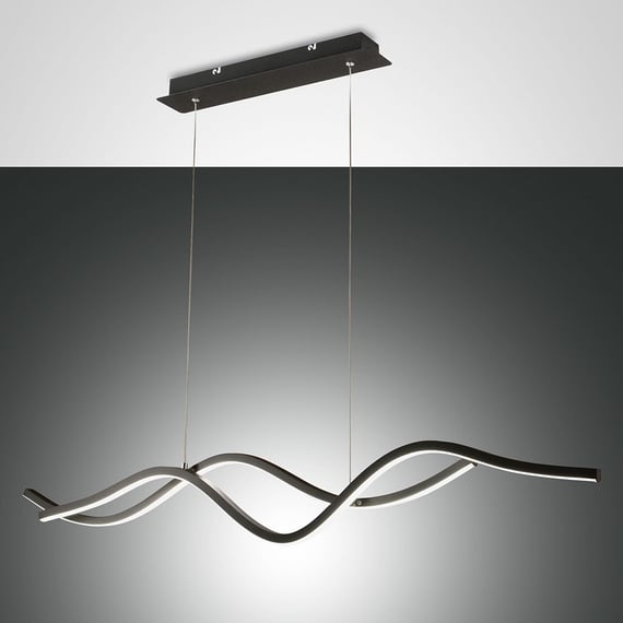 FABAS LUCE Sinuo LED pendant light with dimmer - 3666-45-101 | REUTER