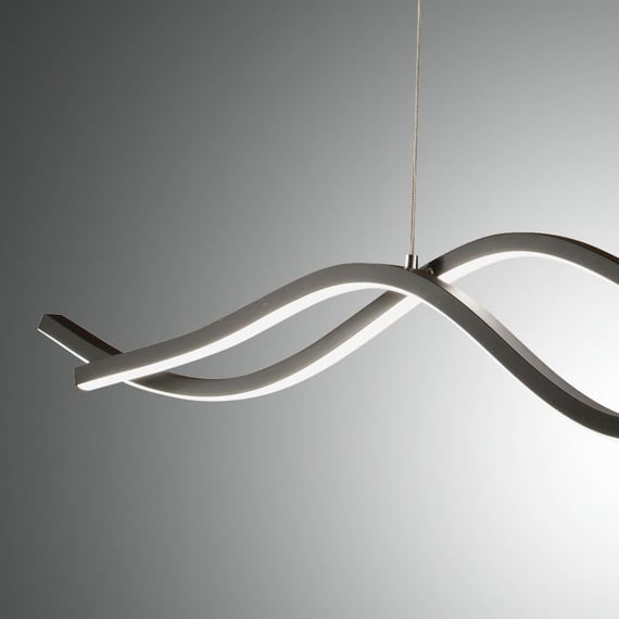 FABAS LUCE Sinuo LED pendant light with dimmer - 3666-45-101 | REUTER