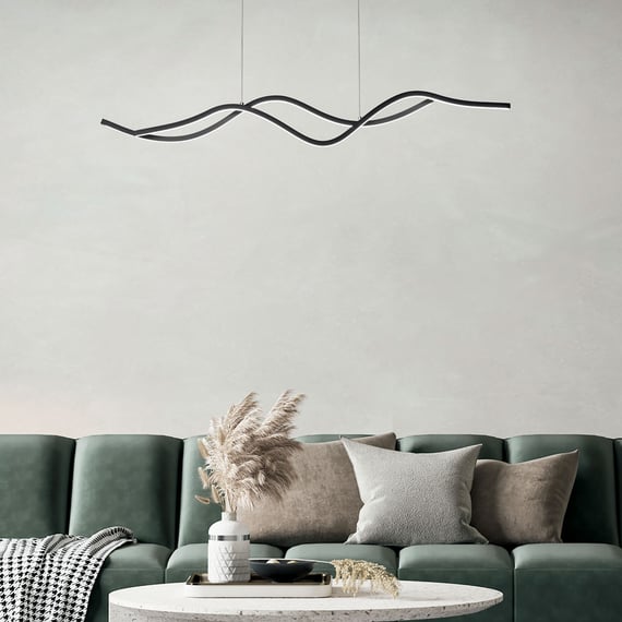 FABAS LUCE Sinuo LED pendant light with dimmer - 3666-45-101 | REUTER